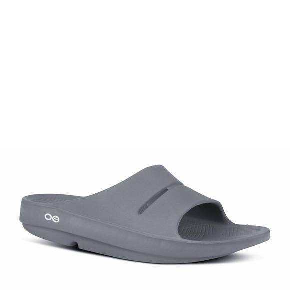 OOFOS | Shoes | New Oofos Womens Ooahh Slipper In Slate | Poshmark